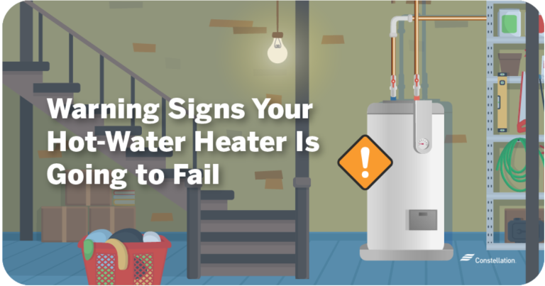 7 Warning Signs Your Hot Water Heater Is Failing | Constellation