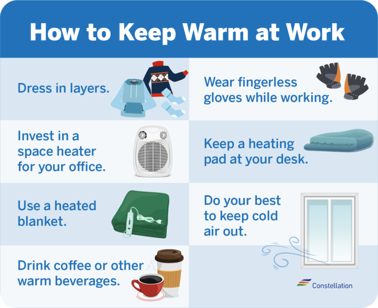 How to Stay Warm in a Cold Office | Constellation