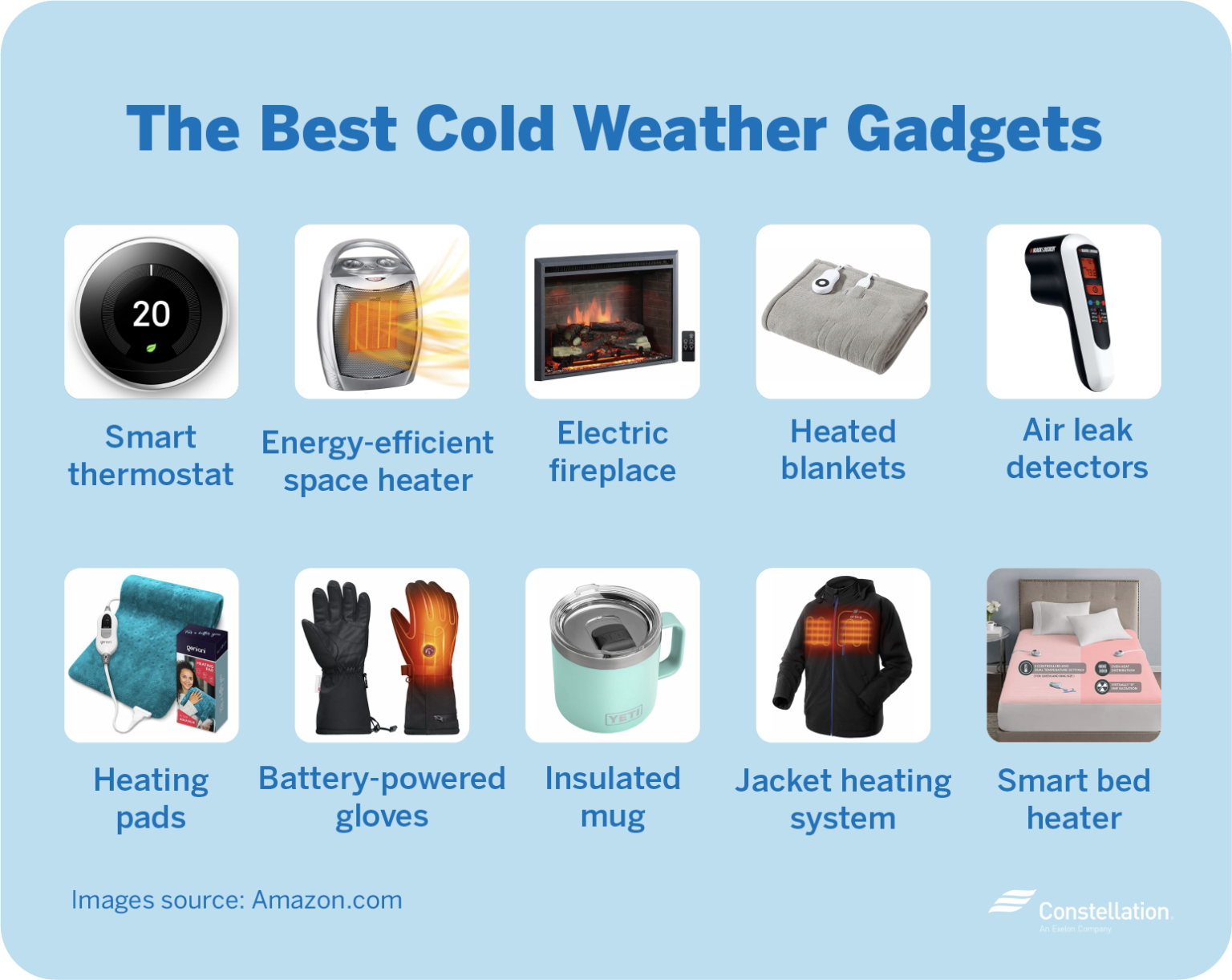 Winter Gadgets to Help You Stay Warm | Constellation