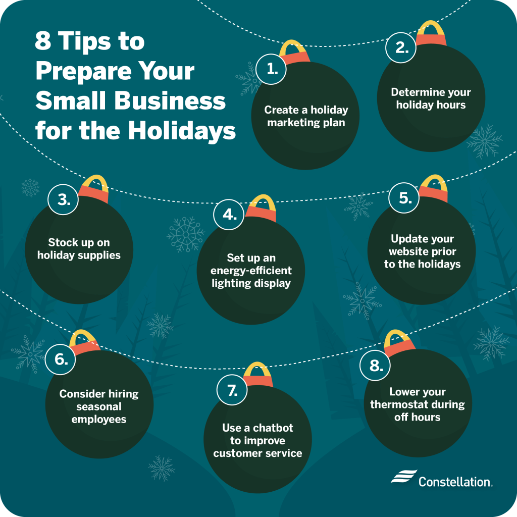 Preparing Your Small Business for the Holidays | Constellation
