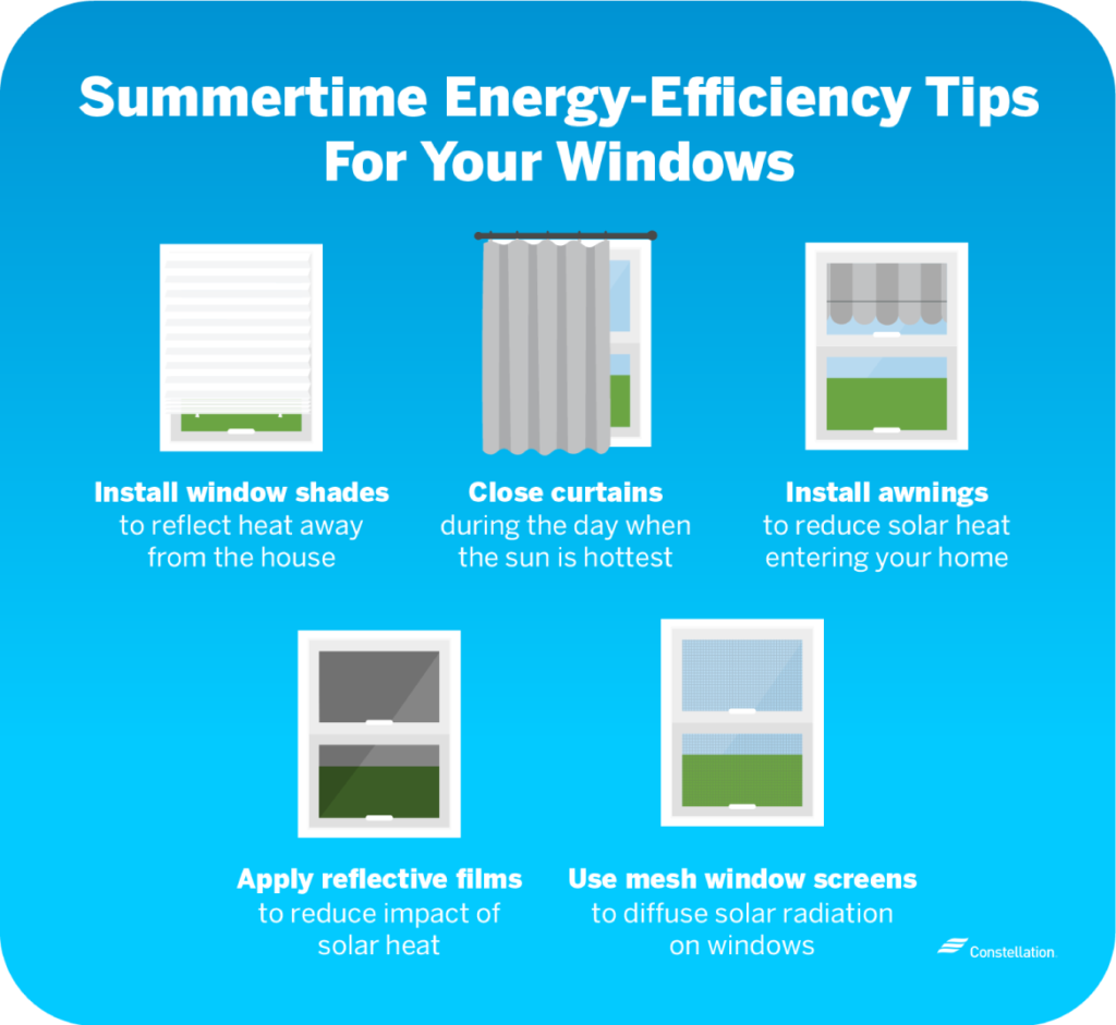 11 Energy-Saving Tips For Summer | Constellation