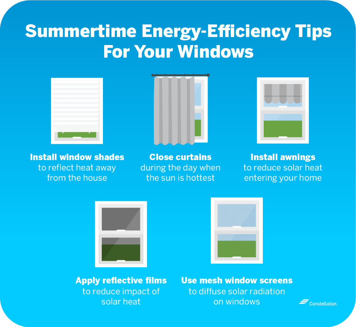 11 Energy-Saving Tips For Summer | Constellation