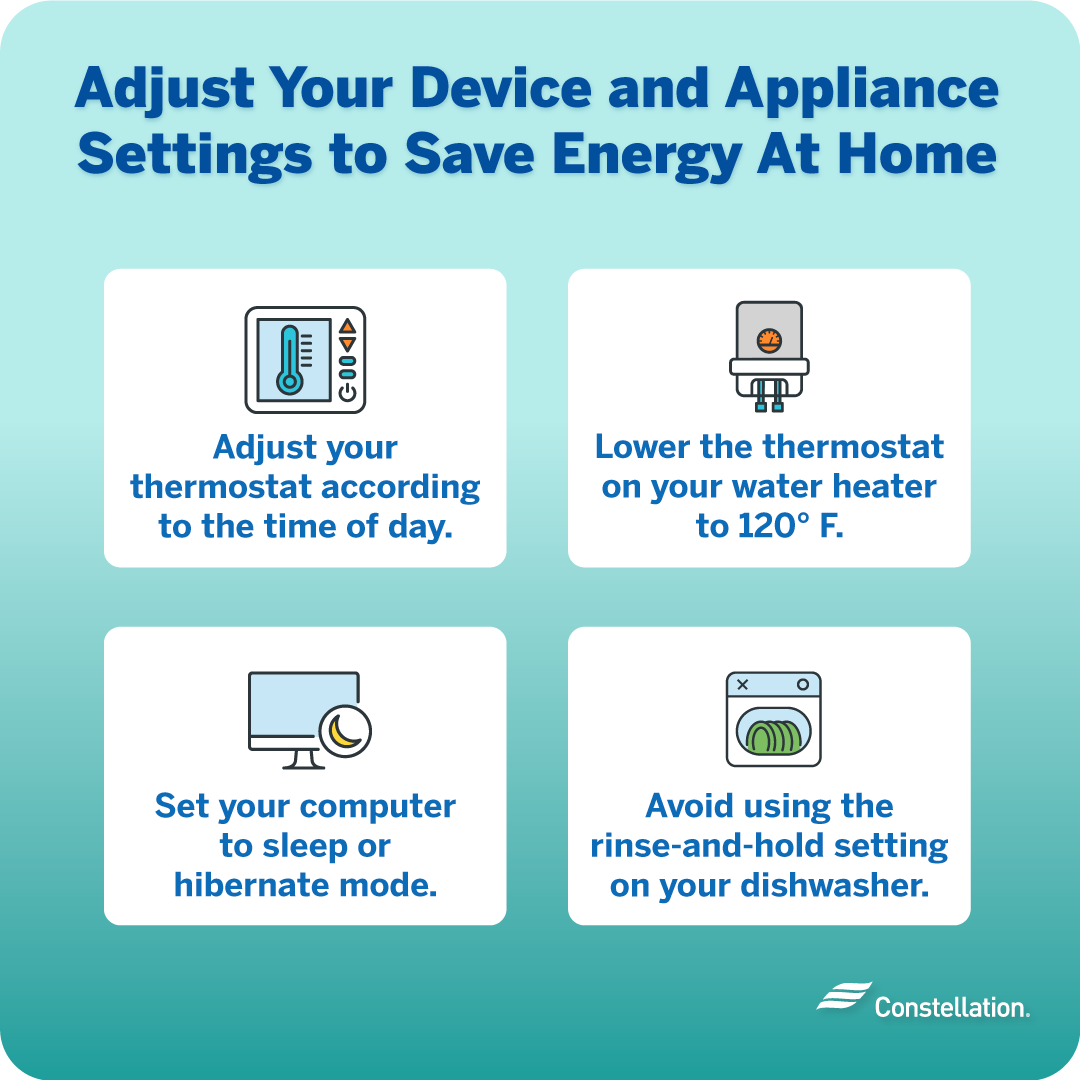 31 Ways to Save Energy in Your Home | Constellation