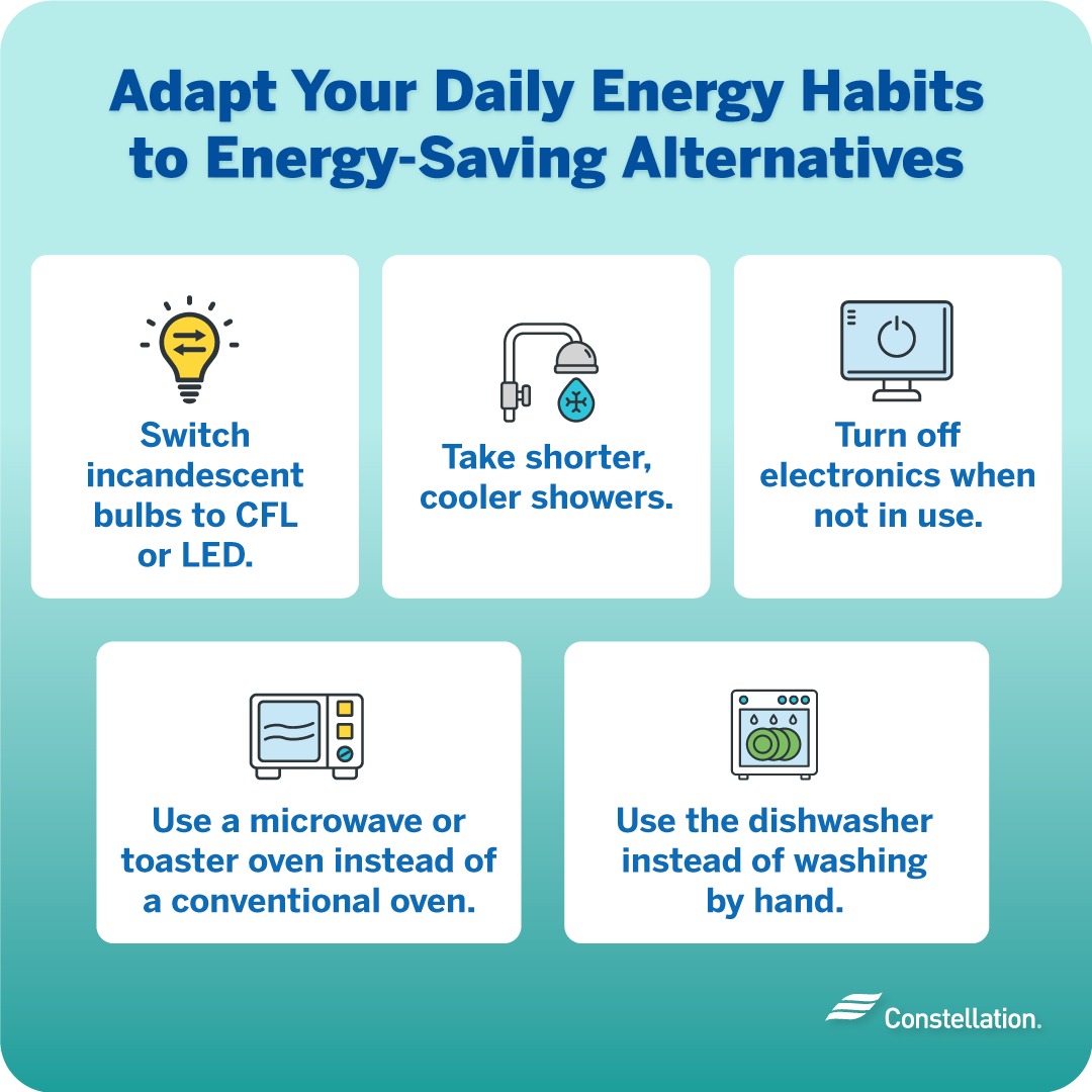 31 Ways to Save Energy in Your Home | Constellation